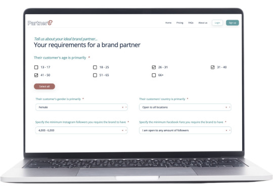 PartnerUp | A Dating Site For Brands Wanting To Collaborate